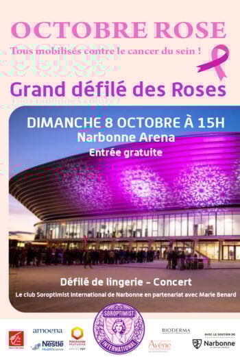 Octobre Rose - Narbonne Arena